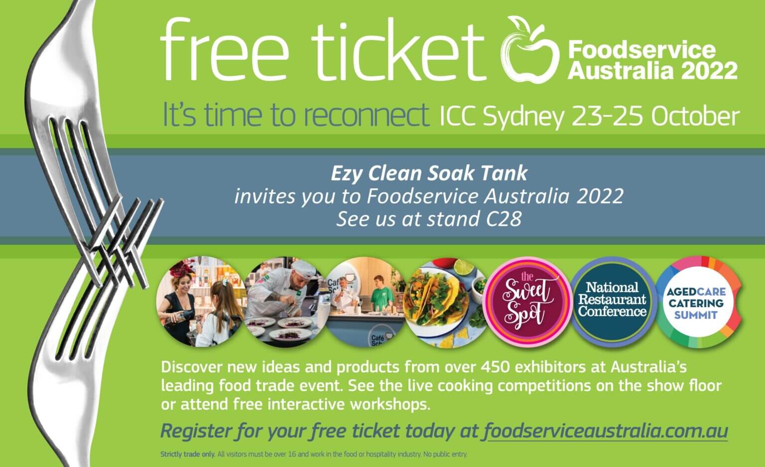 Ezy Clean at Food Service Australia: What To Expect | Ezyclean